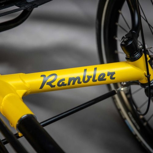 TerraTrike Rambler – Solar Yellow – Recumbent Trike Store